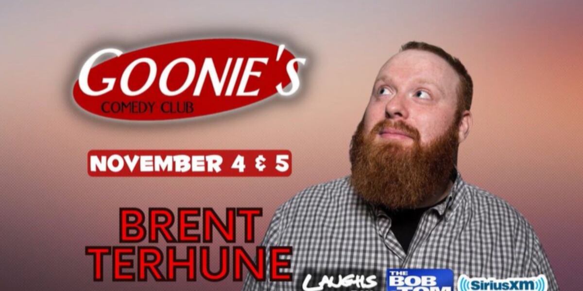 Brent Terhune headlines at Goonie’s Comedy Club Brent Terhune headlines at Goonie’s Comedy Club
